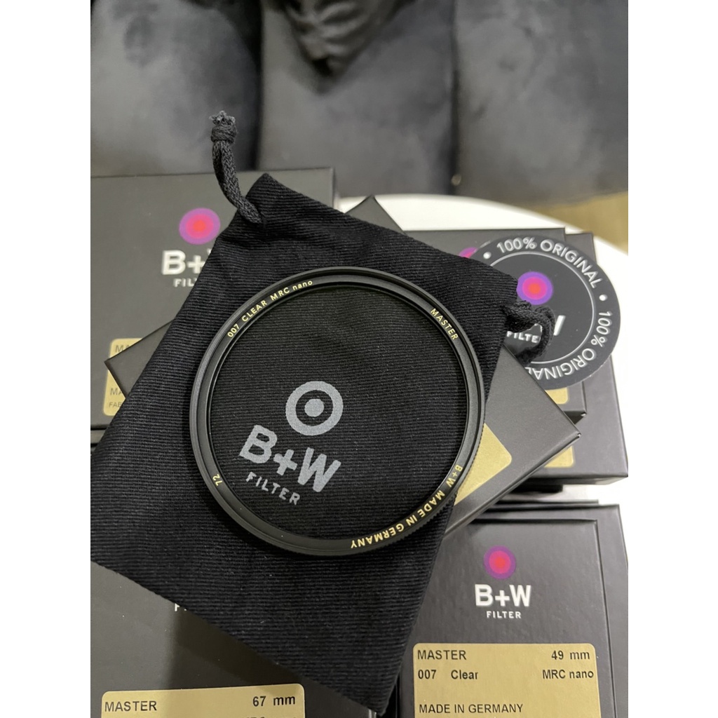 FILTER B+W MASTER & XS-PRO MRC NANO CLEAR 007 39-95mm ของแท้ 100% - mirrorlesscamerashop - ThaiPick