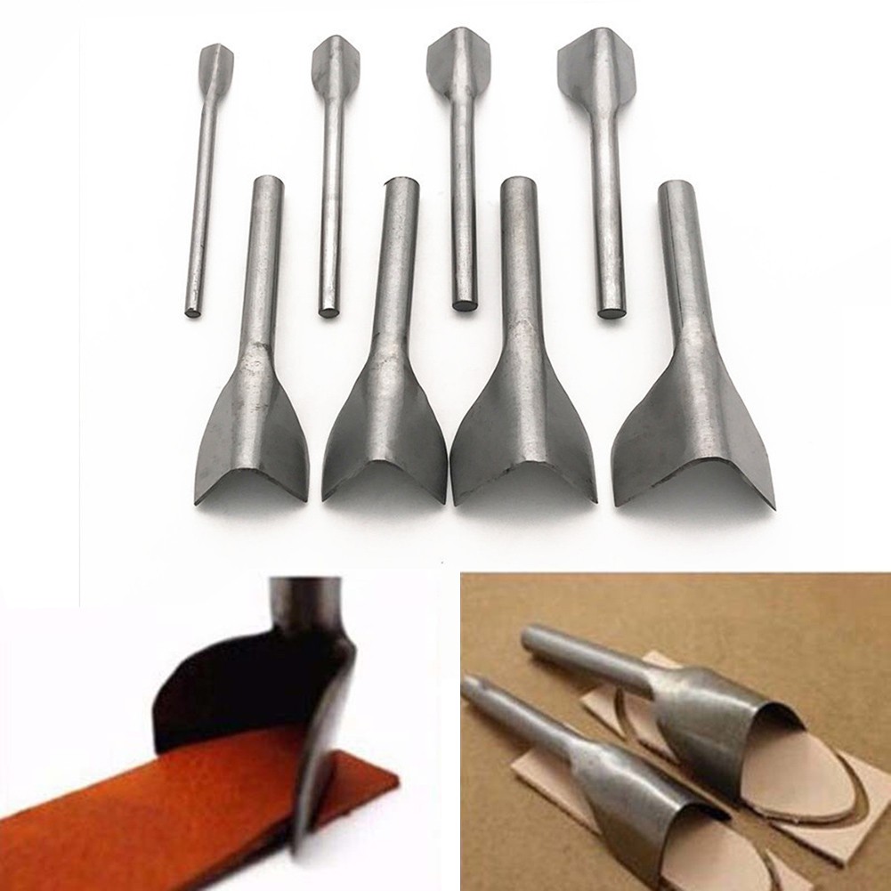Diy V-Shape Leather Craft Cutter Punch Strap Belt End Punch Tool 10 ...