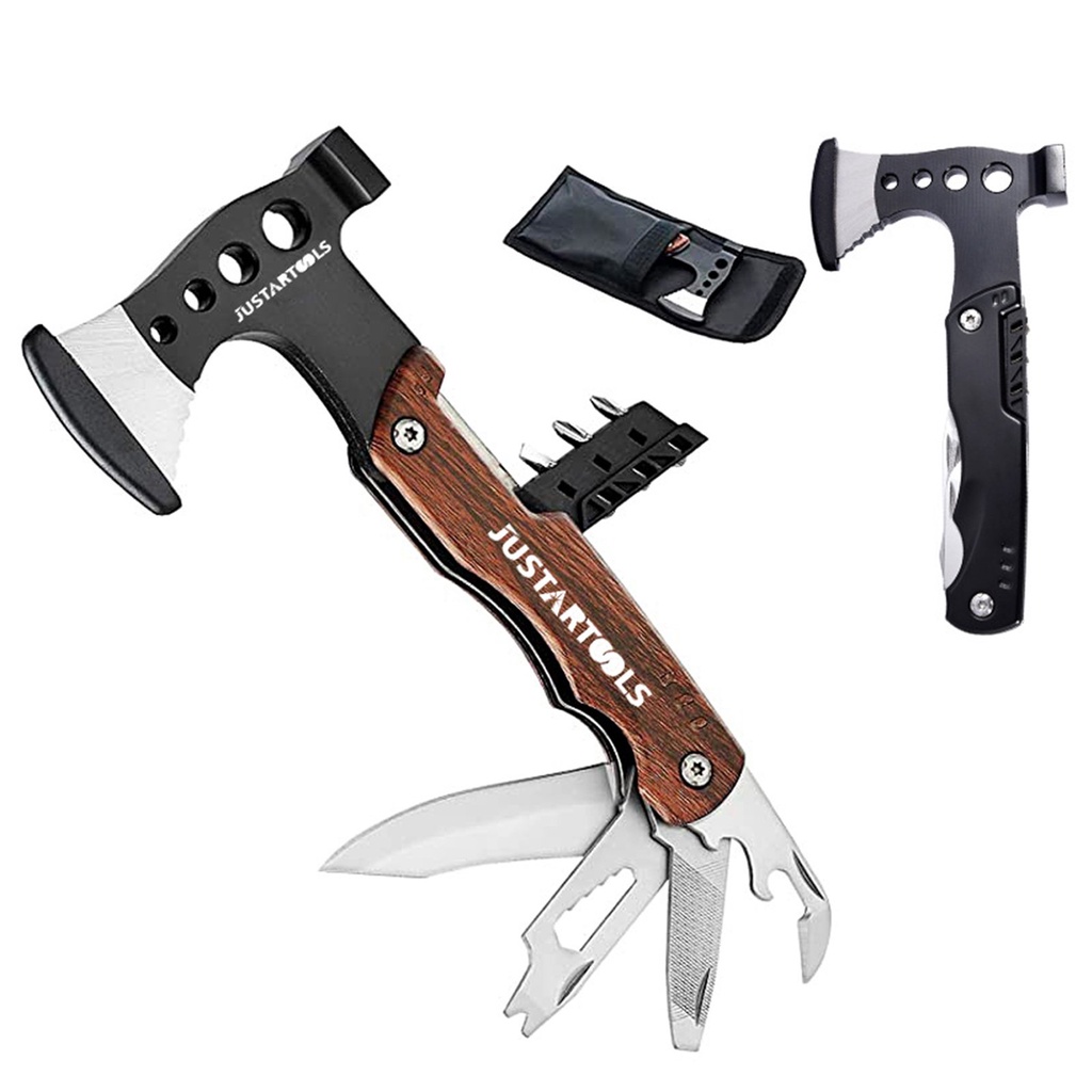 Outdoor Hunting Caming Multitool Sturdy Axe Folding Stainless Steel ...