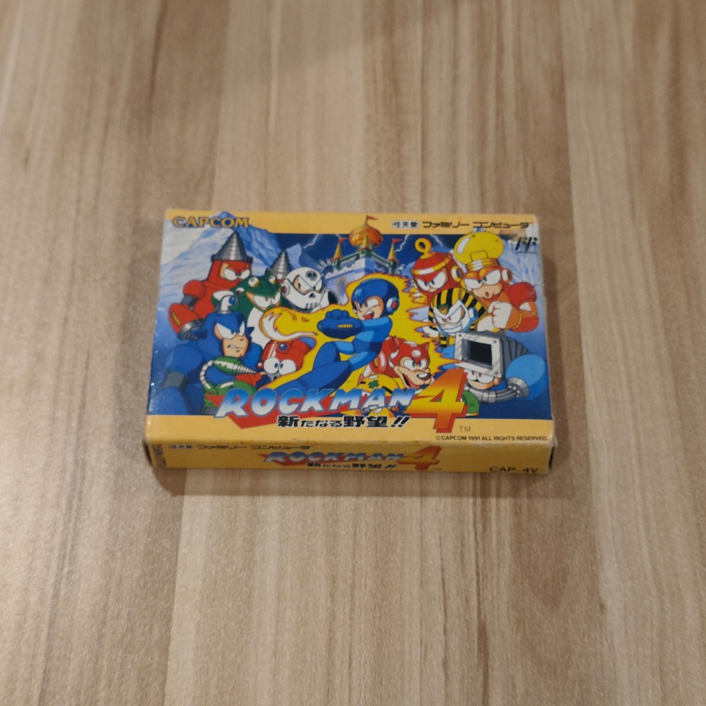 เกม Rockman 4 Famicom / Family Computer / FC / NES ร็อคแมน 4 | Shopee ...