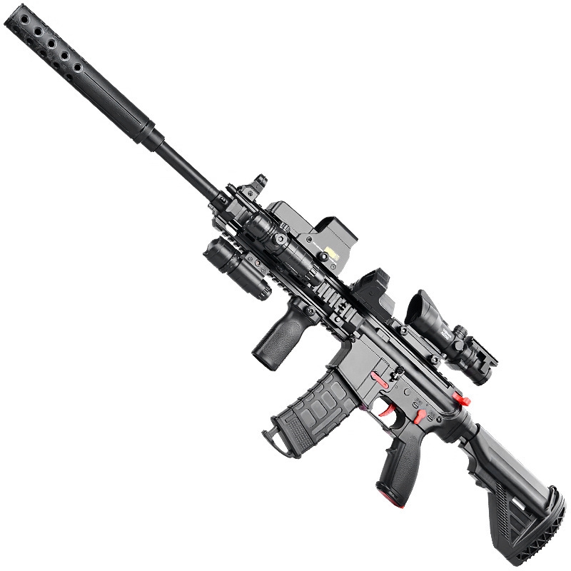 เหยาเลอ M416 มือระเบิดปืนไฟฟ้าในหนึ่งเดียวเต็มไปด้วยของเล่นเด็กของเล่น ...