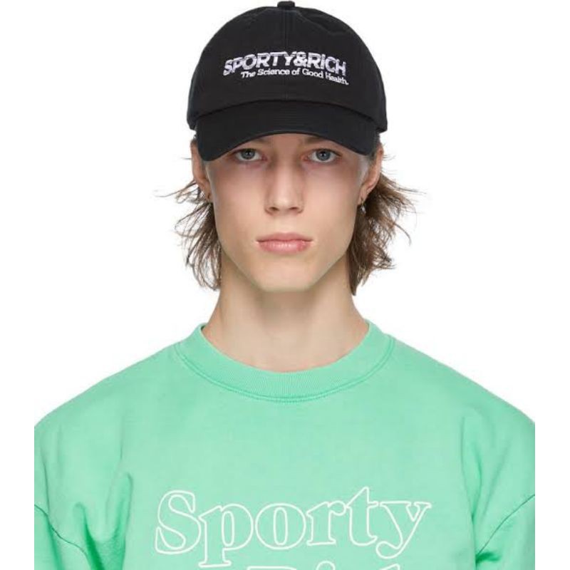 พร้อมส่ง หมวก SPORTY RICH Black Science Of Good Health Cap ...