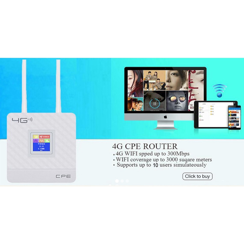 Wireless CPE 4G Wifi Router Portable Gateway FDD TDD LTE WCDMA GSM ...