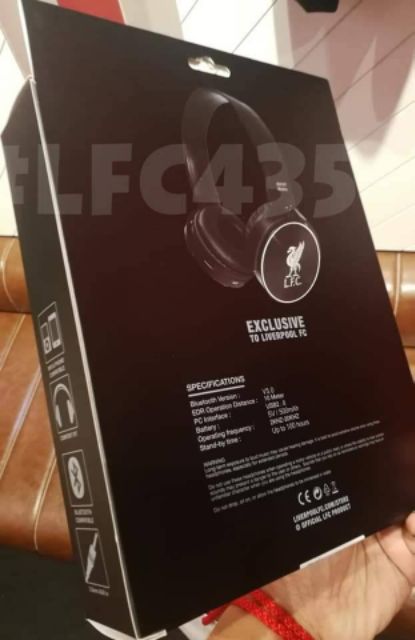 หูฟัง บลูทูธ ลิเวอร์พูล LIVERPOOL BLUETOOTH HEADPHONES - lovetive - ThaiPick