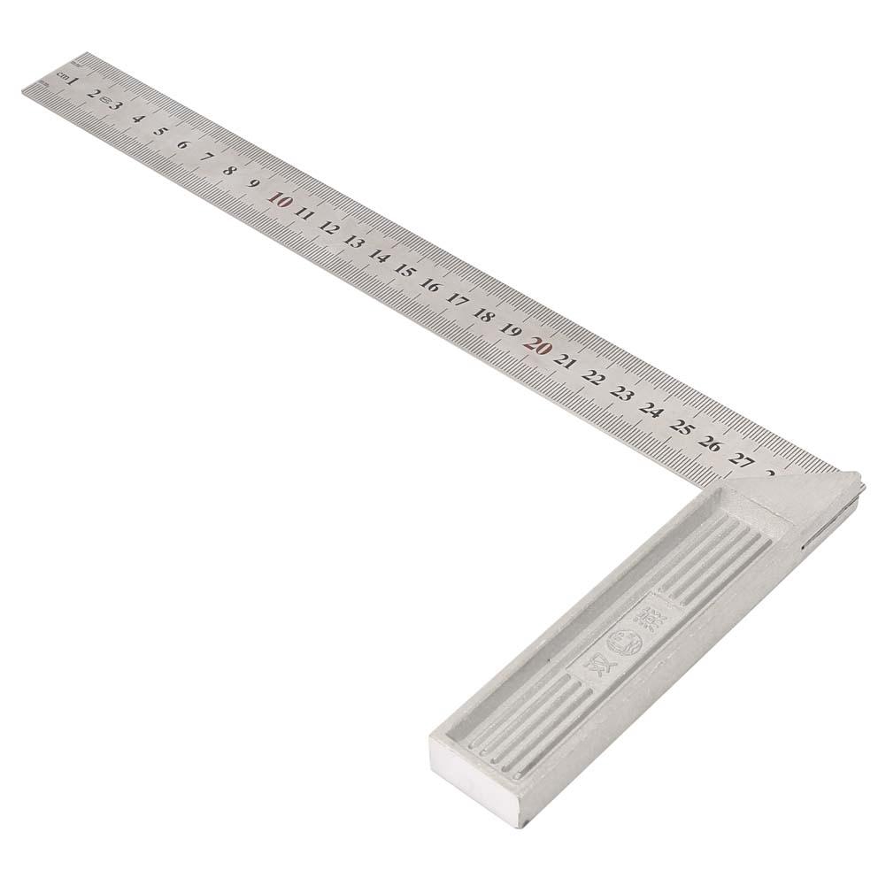8in Ruler Straightedge Straight Angle / 30cm Degree 90 Alloy Right ...