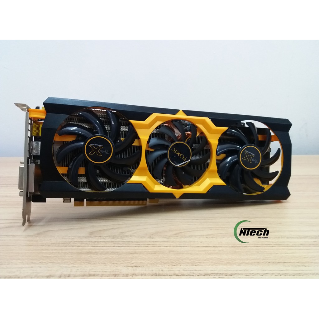 การ์ดจอ VGA ยี่ห้อ SAPPHIRE TOXIC รุ่น R9 270X (2GB / GDDR5 / 256 bit ...
