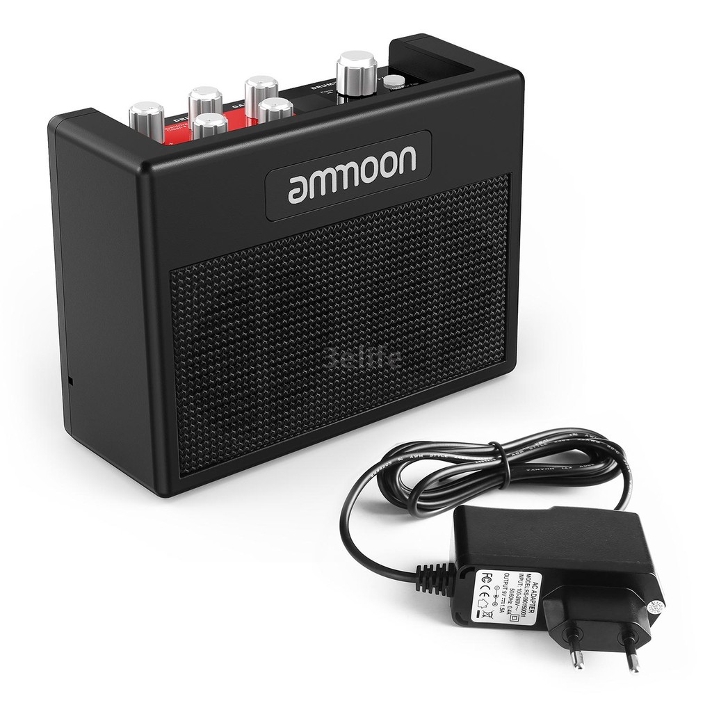 ammoon POCKAMP Portable Guitar Amplifier Amp 5 Watt Built-in Multi ...