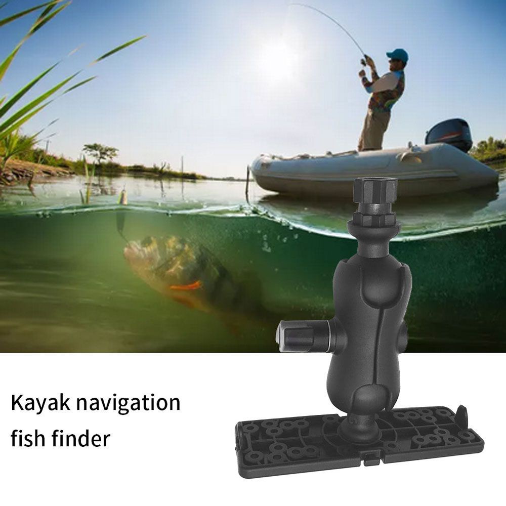 FORBETTER Black Fish Finder Universal Kayak Accessories Fish Finder ...