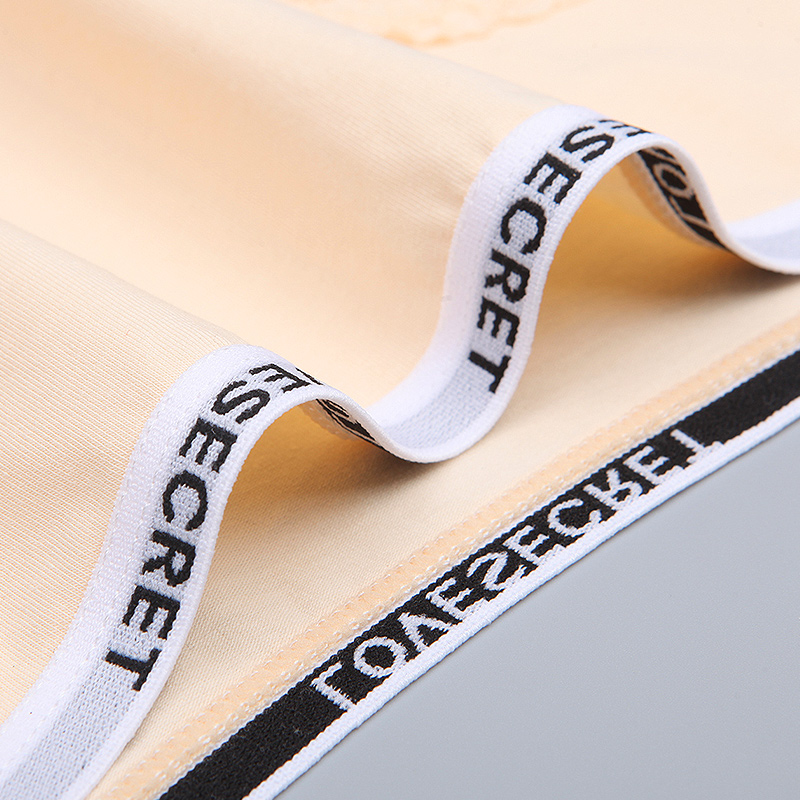 ลูกไม้ Langsha100%ผู้หญิงเป้าผ้าฝ้ายต้านเชื้อแบคทีเรียชุดชั้นในเอวต่ำ ...