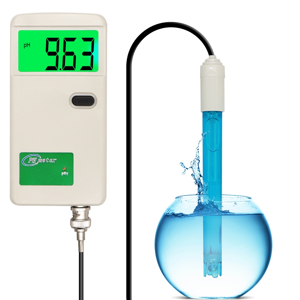 High Precision PH-012B pH Meter Water Quality Acidity Tester Monitor ...