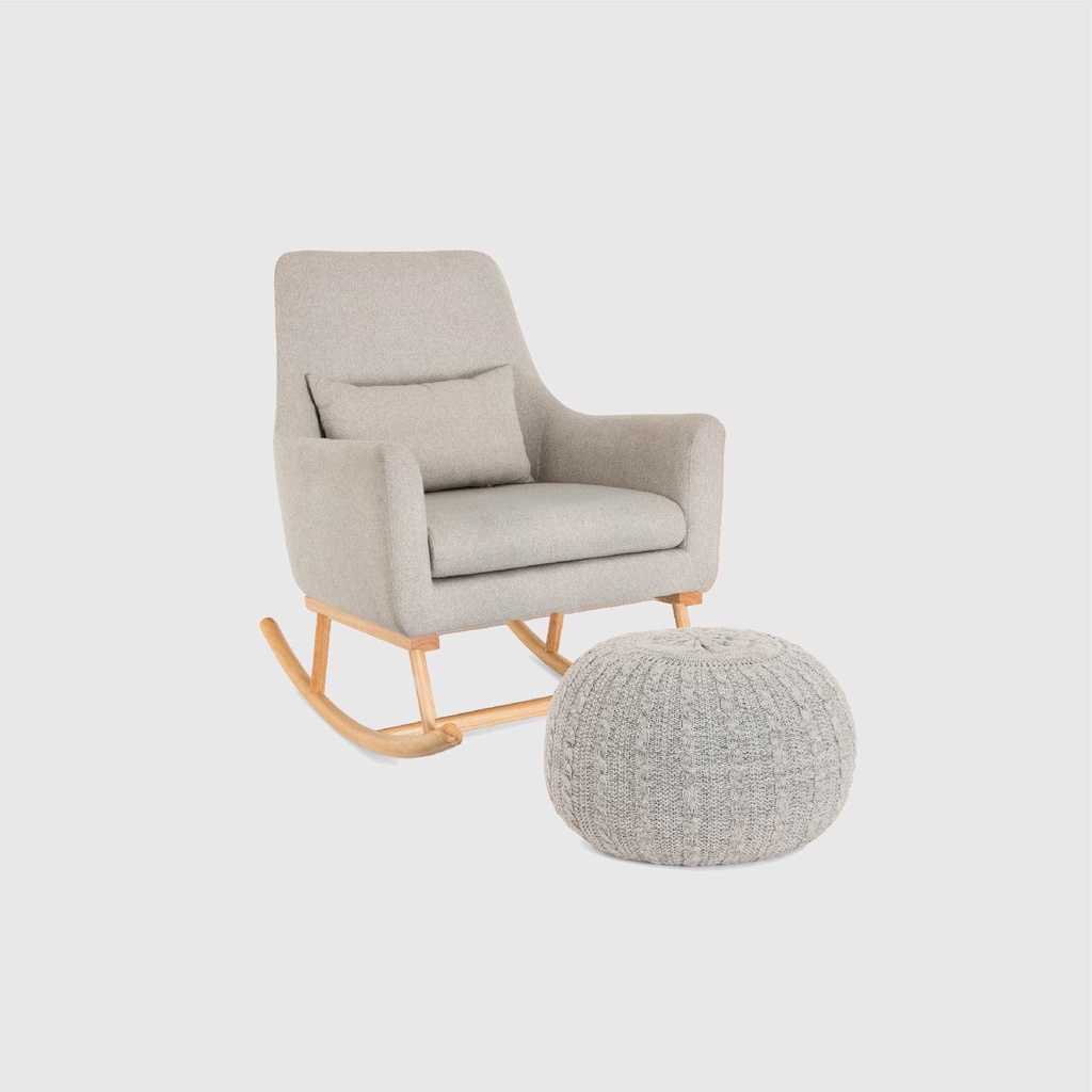 Tutti Bambini - Oscar Rocking Chair เก้าอี้โยกให้นม สี Pebble จากอังกฤษ ...
