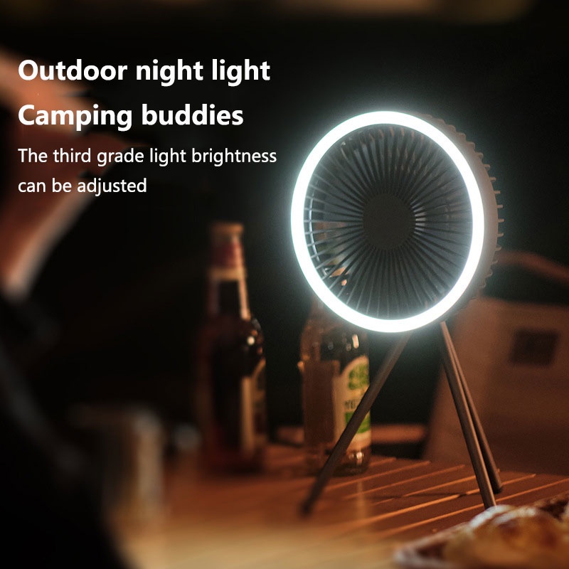 Xiaomi Multifunctional Mini Fan USB Rechargeable Portable Fan Outdoor ...