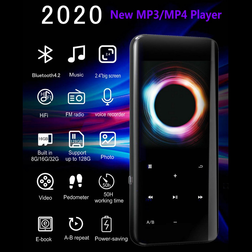 เครื่องเล่น MP4 Vandlion M4 layer with Bluetooth 8GB 16GB 32GB music ...