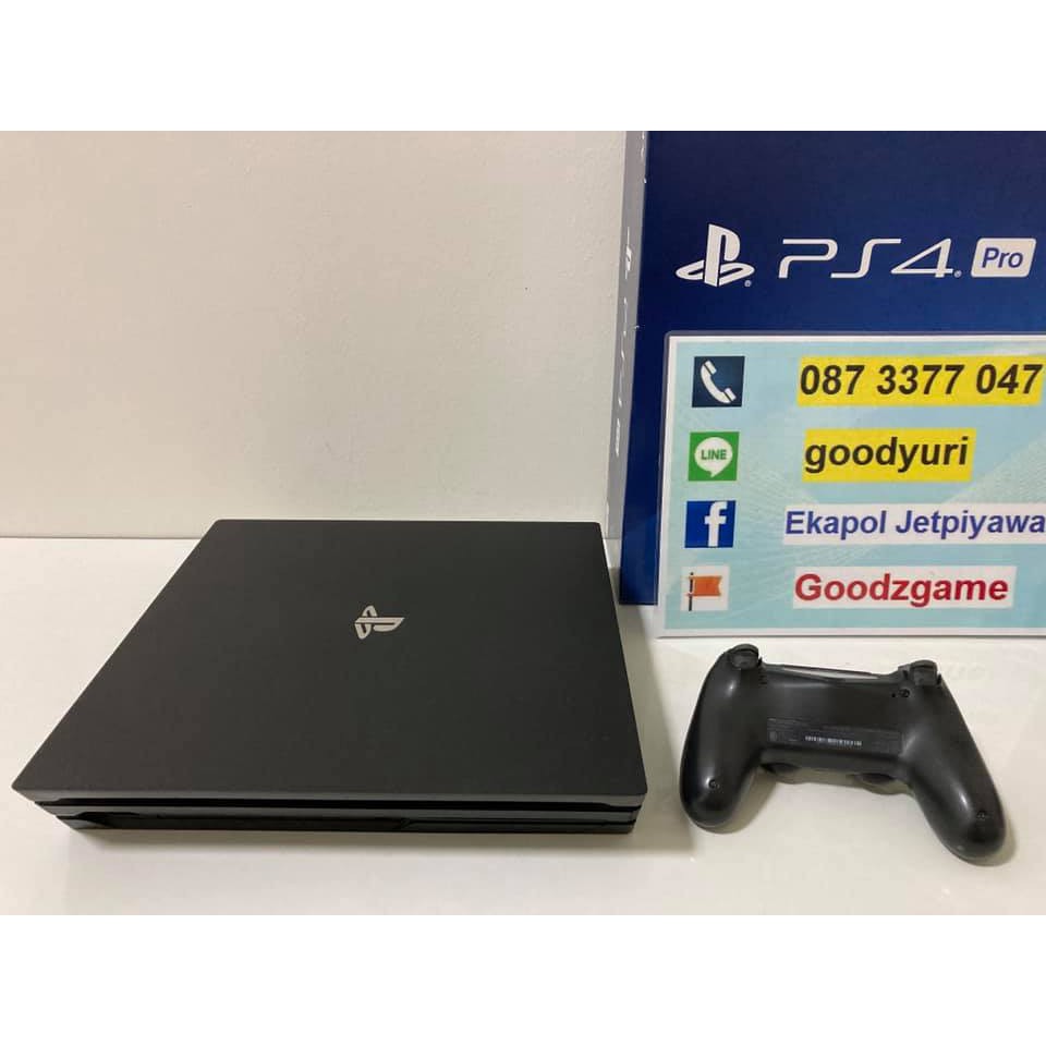 PS4 PRO 1TB 4KHDR fw7.50 สภาพดี พร้อมใช้งาน - goodzgame - ThaiPick