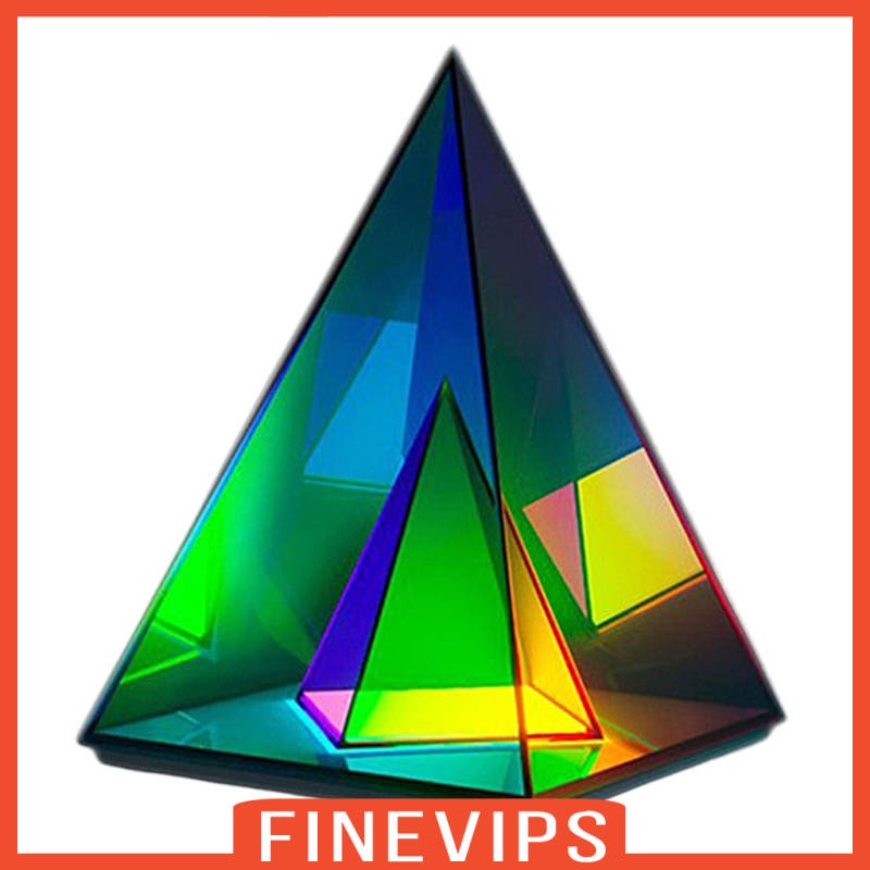 [FINEVIPS] Modern Triangle Table Lamp, Acrylic LED Night Light ...