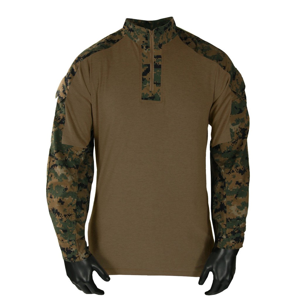 เสื้อ Combat Shirt USMC Marpat Digital Woodland FROG แท้ Mil-Spec ...