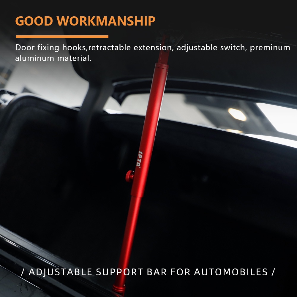 SPTA Support Rod Car Polishing Retractable Aluminum Support Bar Vehicle ...