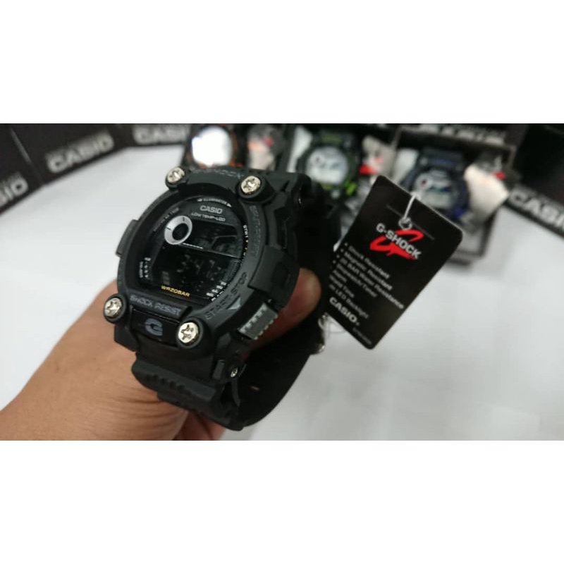 High Grade G Shock Mat Motor G7900 All Black Cermin Kaca ZjdZ ...
