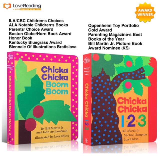 【Grab Combo @RM49.9 Only!】 Chicka Chicka Boom Boom 123 by Bill Martin ...