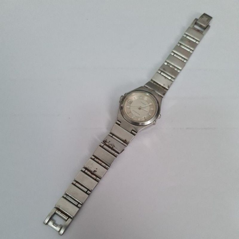 Sandoz watch นาฬิกาเก่า สายสเตนเลสแท้ งานช่าง - 013gruba - ThaiPick