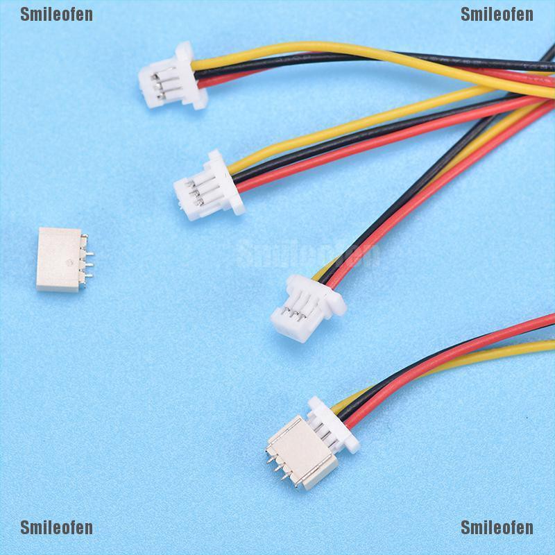 Smileofen 5 ชุด Micro JST SH 3-Pin Male & Female ปลั๊กเชื่อมต่อสาย ...
