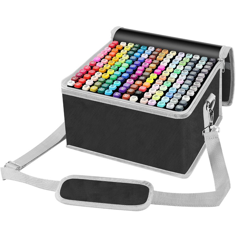Touch cool marker set special storage pen bag 168204 color luxury ...