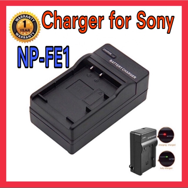 แท่นชาร์จแบตกล้อง โซนี่NP-FE1/ SONY CHARGER NP - FE1 - bigocamera ...