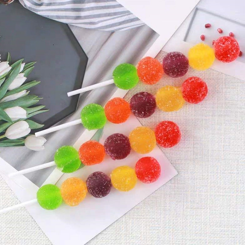 ของเล่นเด็ก ♤ Golden Rice Gourd Gourd Skewer Soft Candy 48 Juice Fruit ...