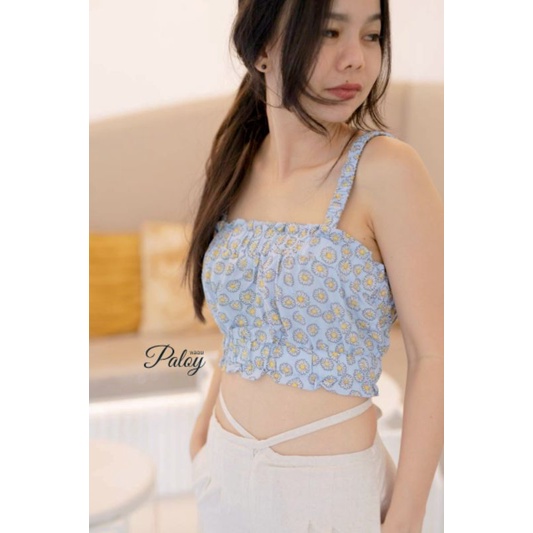 Paloy Crop ผ้าสปัน สวยๆ เด้งๆ พริ้วๆ ใส่สบายมาก - natcha7450 - ThaiPick