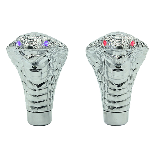 Car LED Cobra Head Manual Automatic Gear Stick Shift Knob Shifter Lever ...