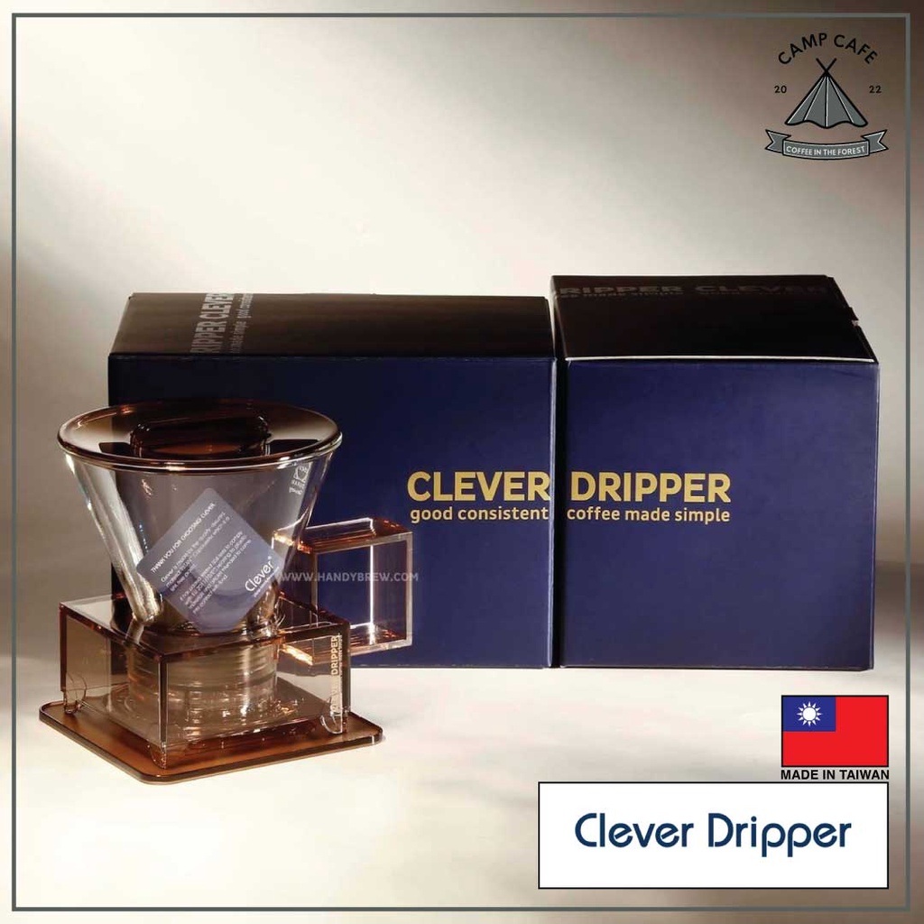 Clever Dripper Glass Style ดริปเปอร์สกัดกาแฟโดยวิธีการแช่ทำจากแก้วอย่าง ...