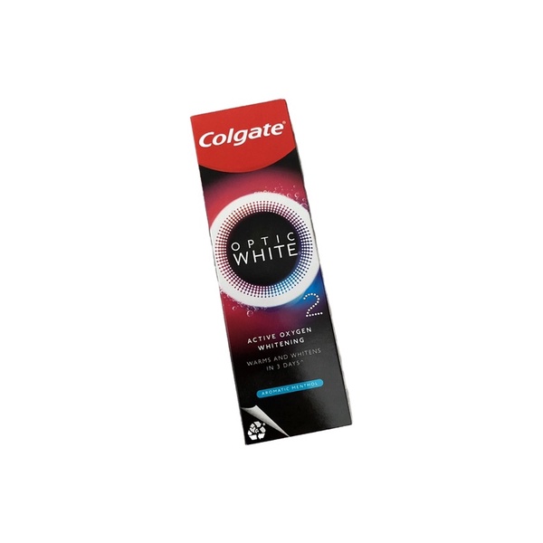 ใหม่! ยาสีฟันคอลเกต Optic White O2 Active Oxygen Whitening ขนาด 85 กรัม ... ใหม่! ยาสีฟันคอลเกต Optic White O2 Active Oxygen Whitening ขนาด 85 กรัม ...