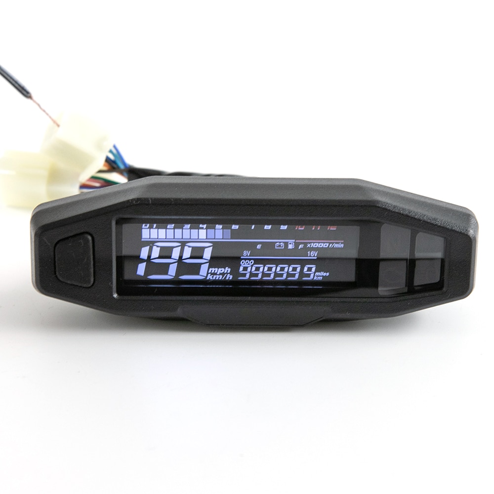 In StockMini Universal RPM Motorcycle Meter Speedometer Digital ...