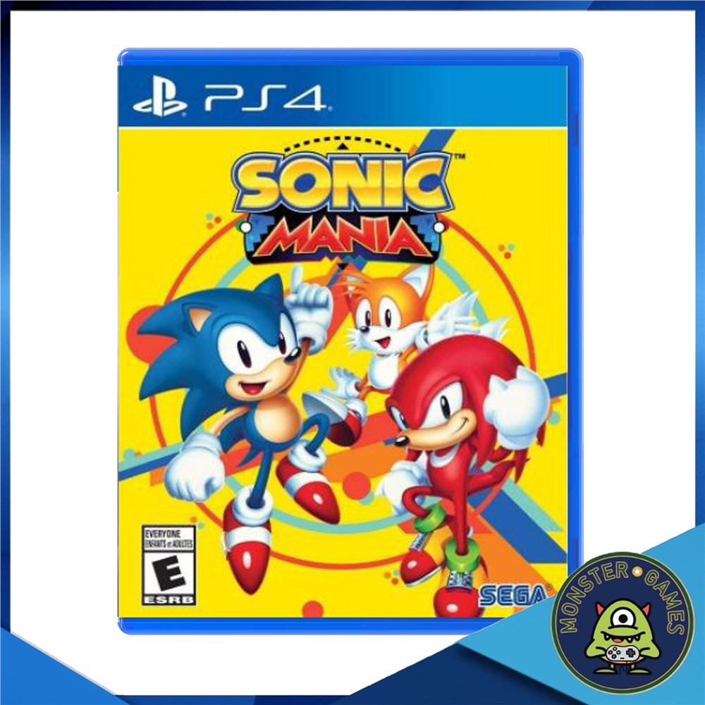 Sonic Mania Ps4 แผ่นแท้มือ1 !!!!! (Ps4 games)(Ps4 game)(เกมส์ Ps.4 ...