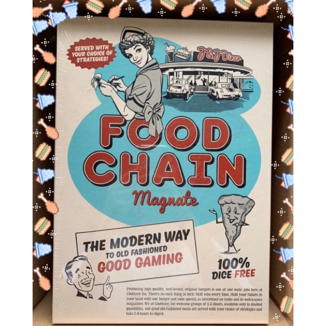 Food Chain Magnate Boardgame - zonboardgamecafe - ThaiPick