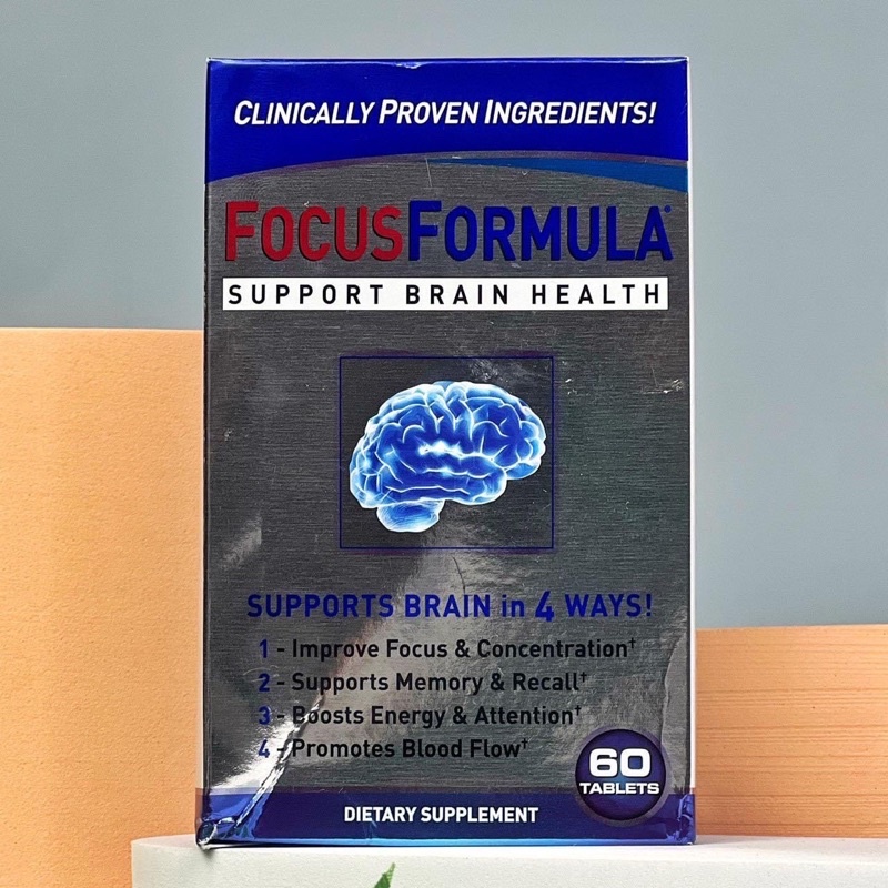 พร้อมส่ง ของแท้จากอเมริกา️ Focus Formula Support Brain Health in 4 ways ...