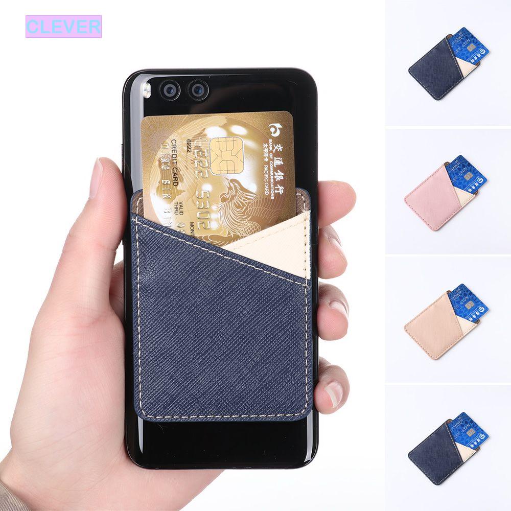 CLEVER Solid Cellphone Pocket Fashion ID Credit Card Holder Credit Card ...