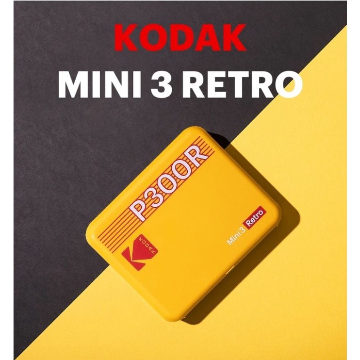 Pro 10.10 พร้อมส่ง KODAK MINI 3 RETRO เครื่องปริ้นรูปขนาดพกพา ...