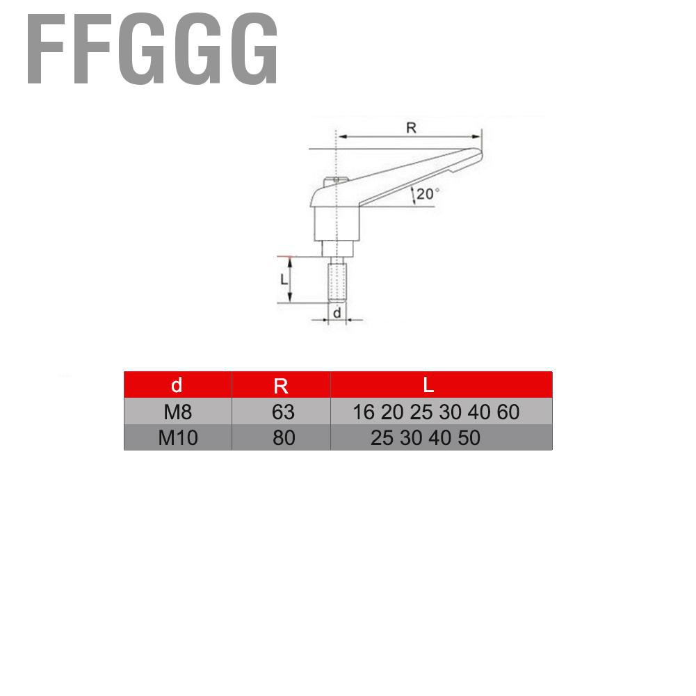 Ffgg M8 16-60 มม. ก้านล็อคปรับระดับได้สําหรับตั้งแคมป์ - ffggg.th ...