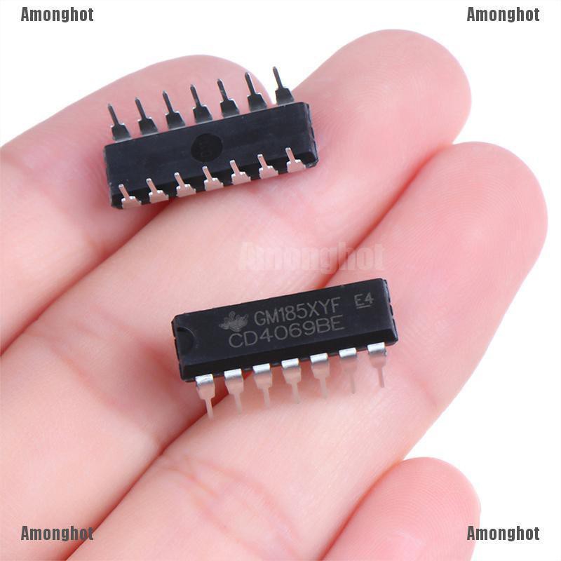 ท่ามกลางฮอต ชิปลอจิก Cd4069Ube Dip-14 10 ชิ้น - amonghot.th - ThaiPick