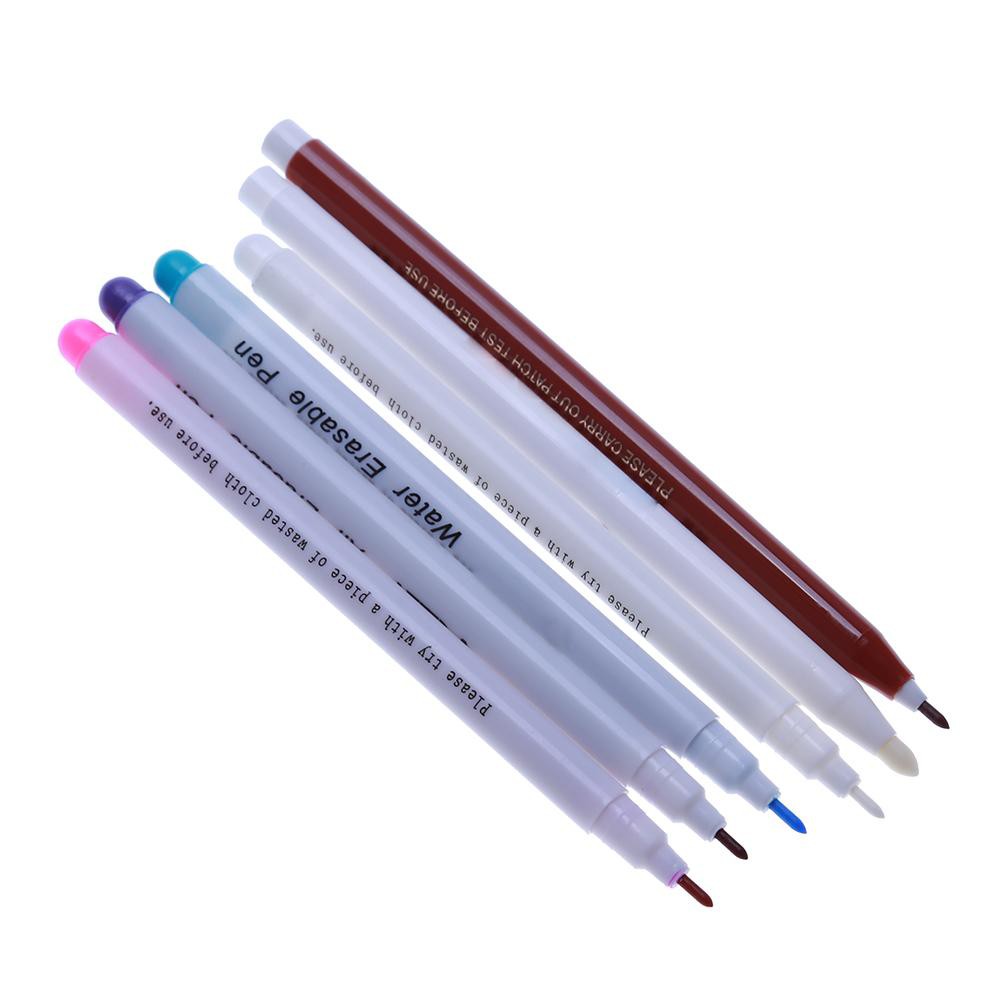 [HIGHPLES] 6pcs Sewing Tools Pens Air Erasable Pen Easy Wipe Off Water ...