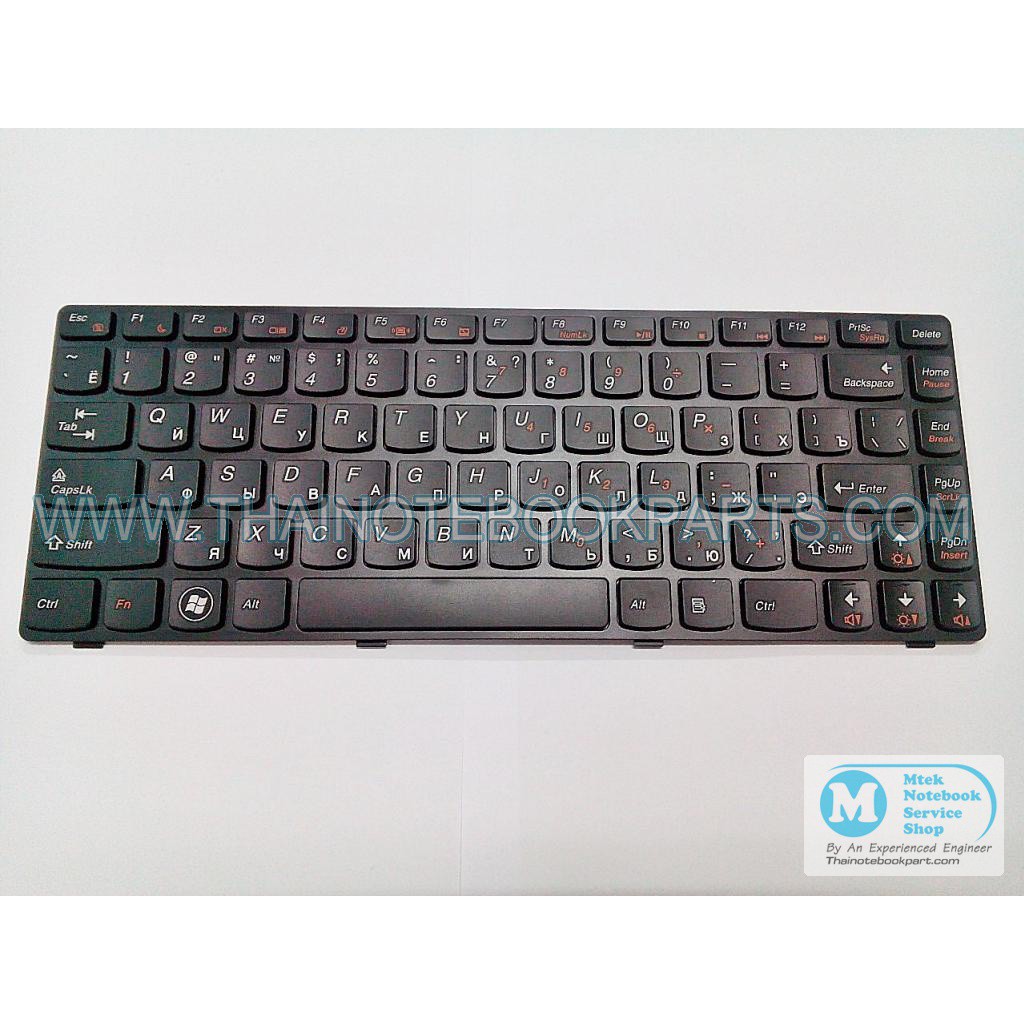 คีย์บอร์ดโน๊ตบุ๊ค LENOVO Ideapad B470 B470E B475 B475E G470 G475 V470 ...