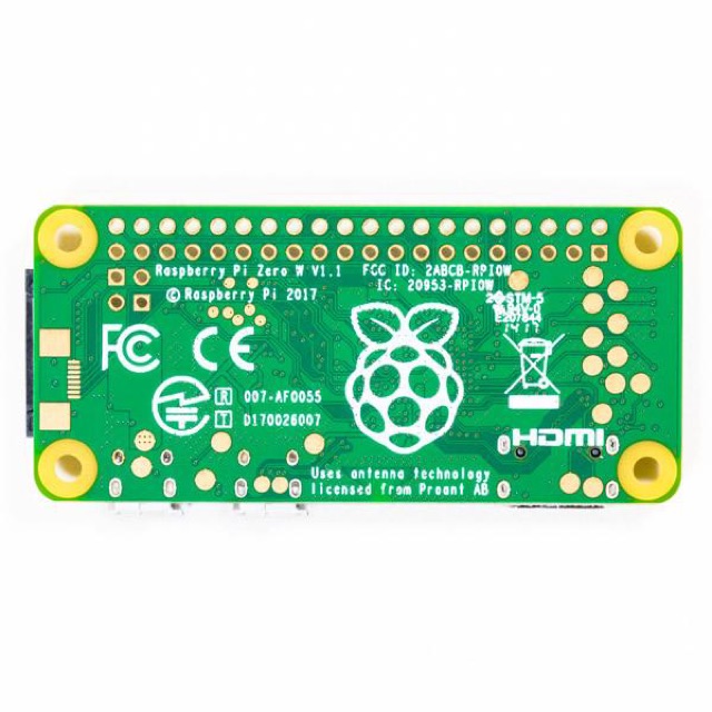 Raspberry Pi Zero W 1GHz 512MB พร้อมคอนเน็คเตอร์ 40 พิน บอร์ดแท้จาก UK ...