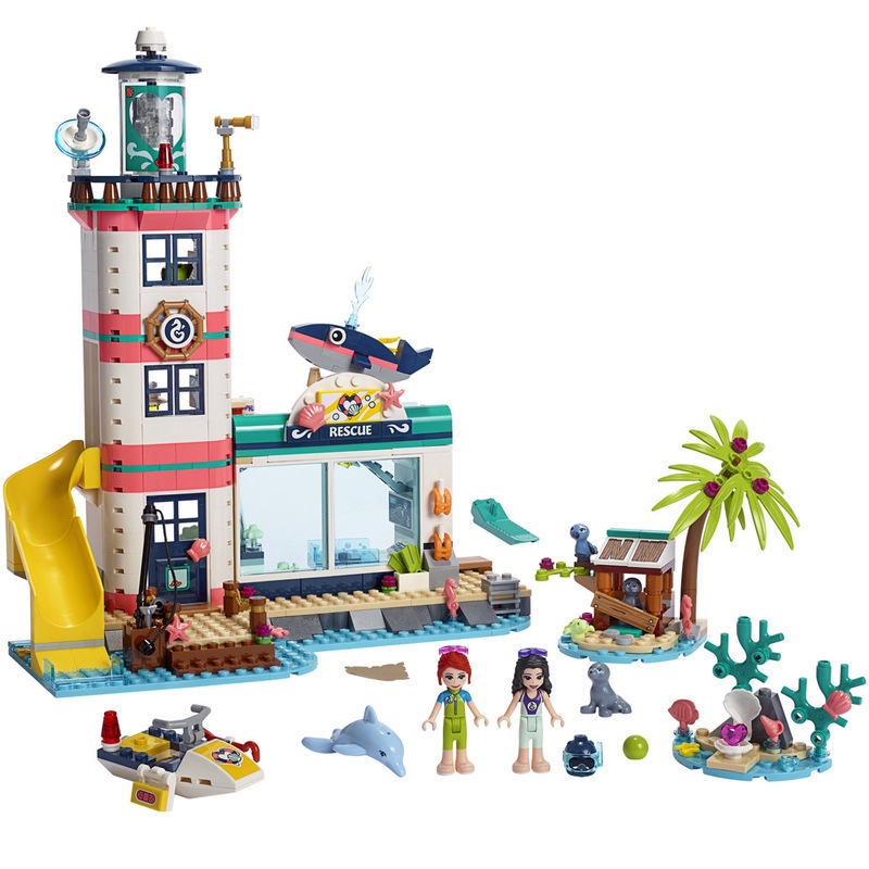 Friends Lighthouse Rescue Center Building Blocks compatible Bricks ...