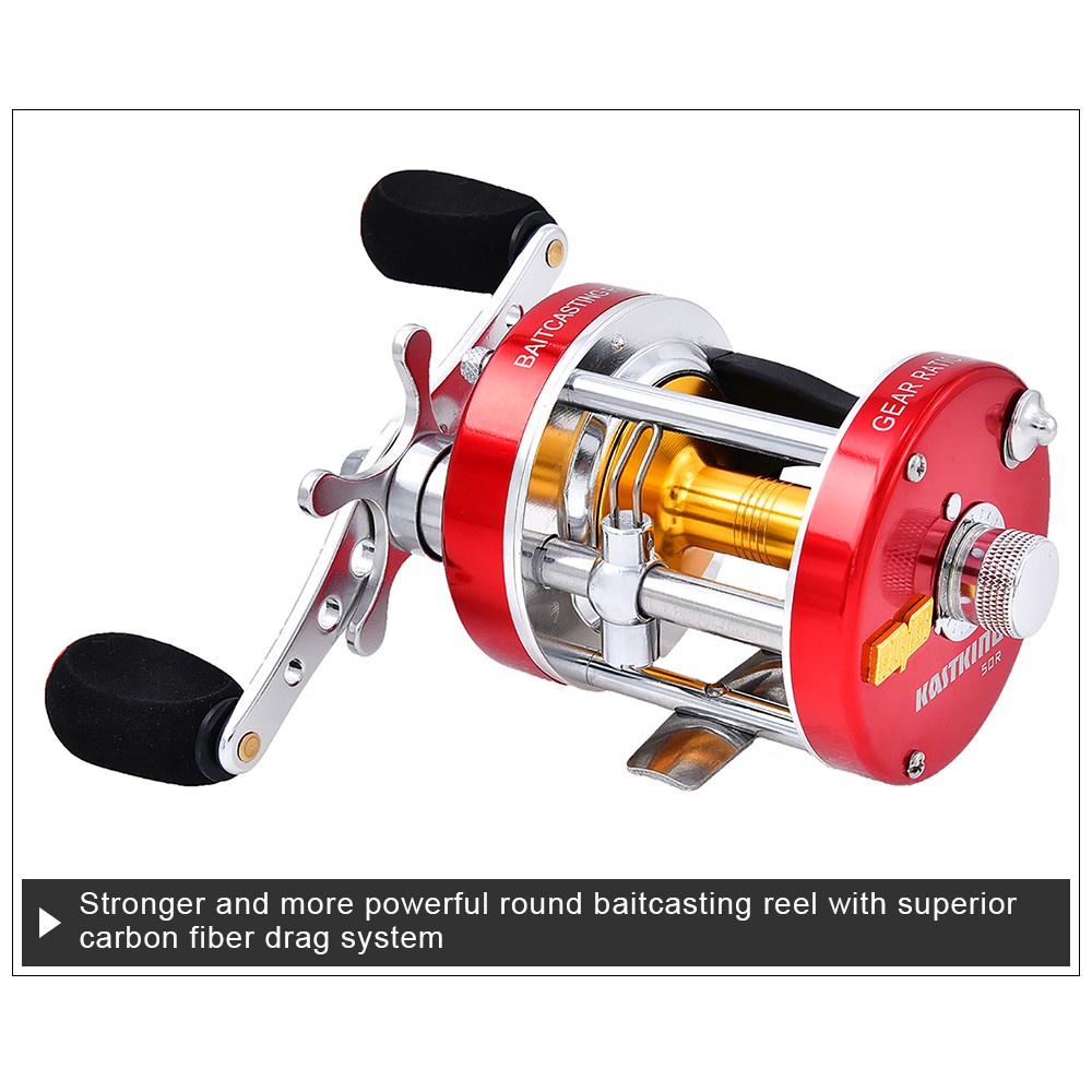 KastKing Rover New All Metal Body 61 Ball Bearings Cast Drum ...