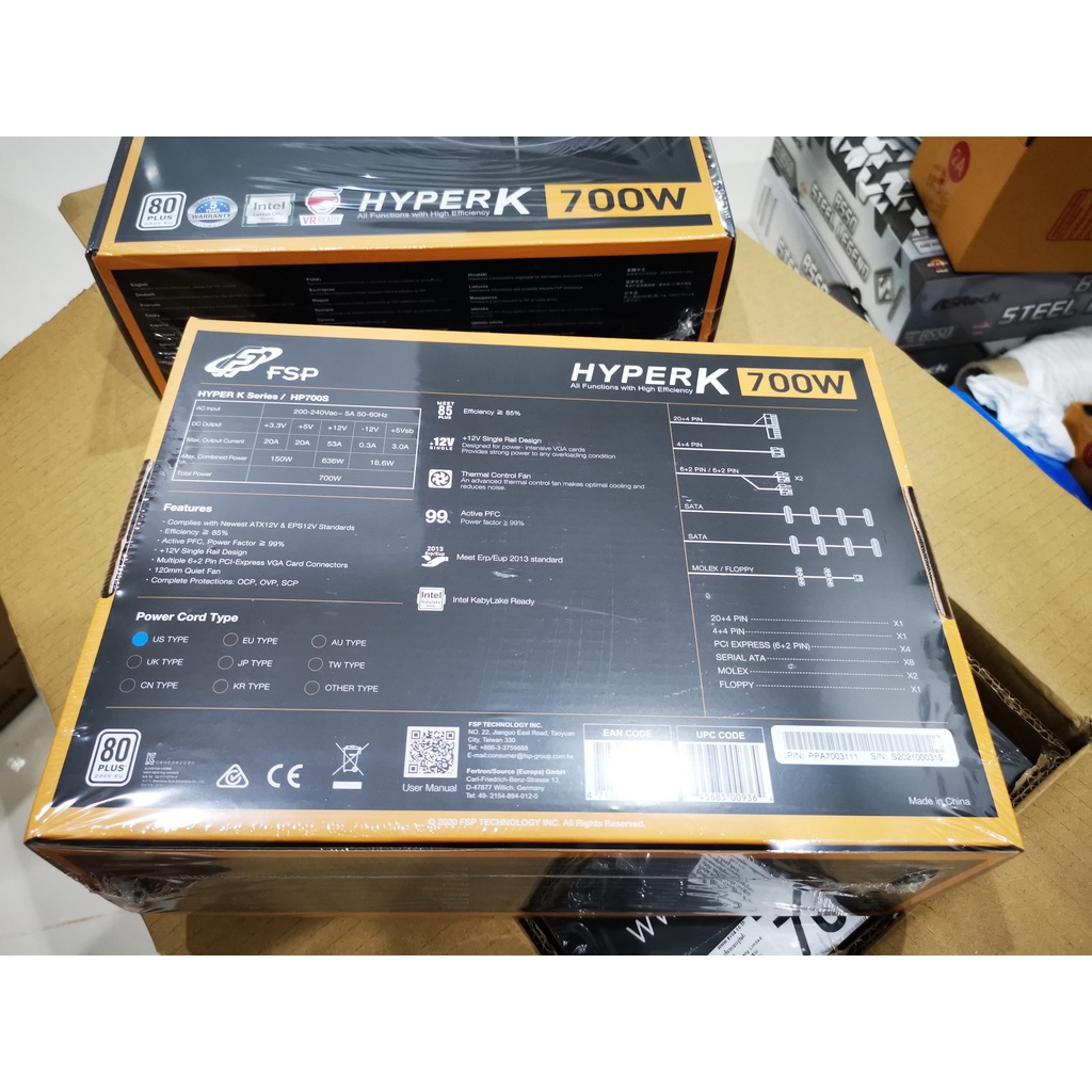 Flash Sale PSU FSP HYPER K 500W 700W สินค้าใหม่ มือ1 - adopcomputer ...