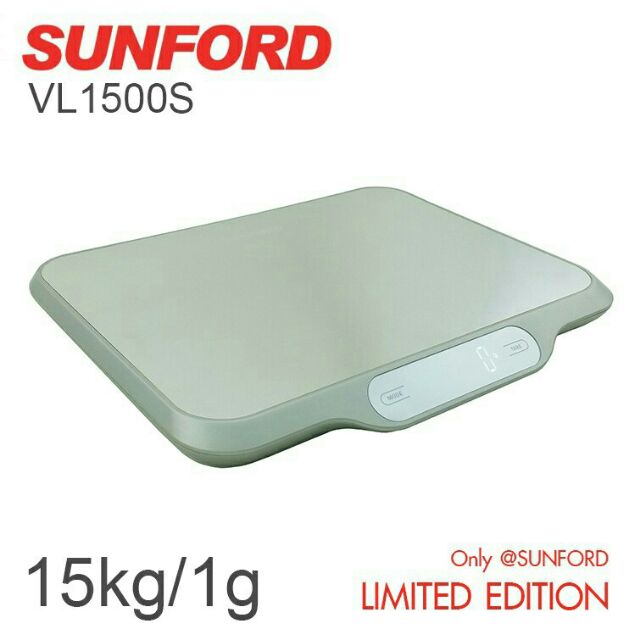 เครื่องชั่งดิจิตอล SUNFORD VL1500S 15 กิโลกรัม เครื่องชั่งซันฟอร์ด เคร ...
