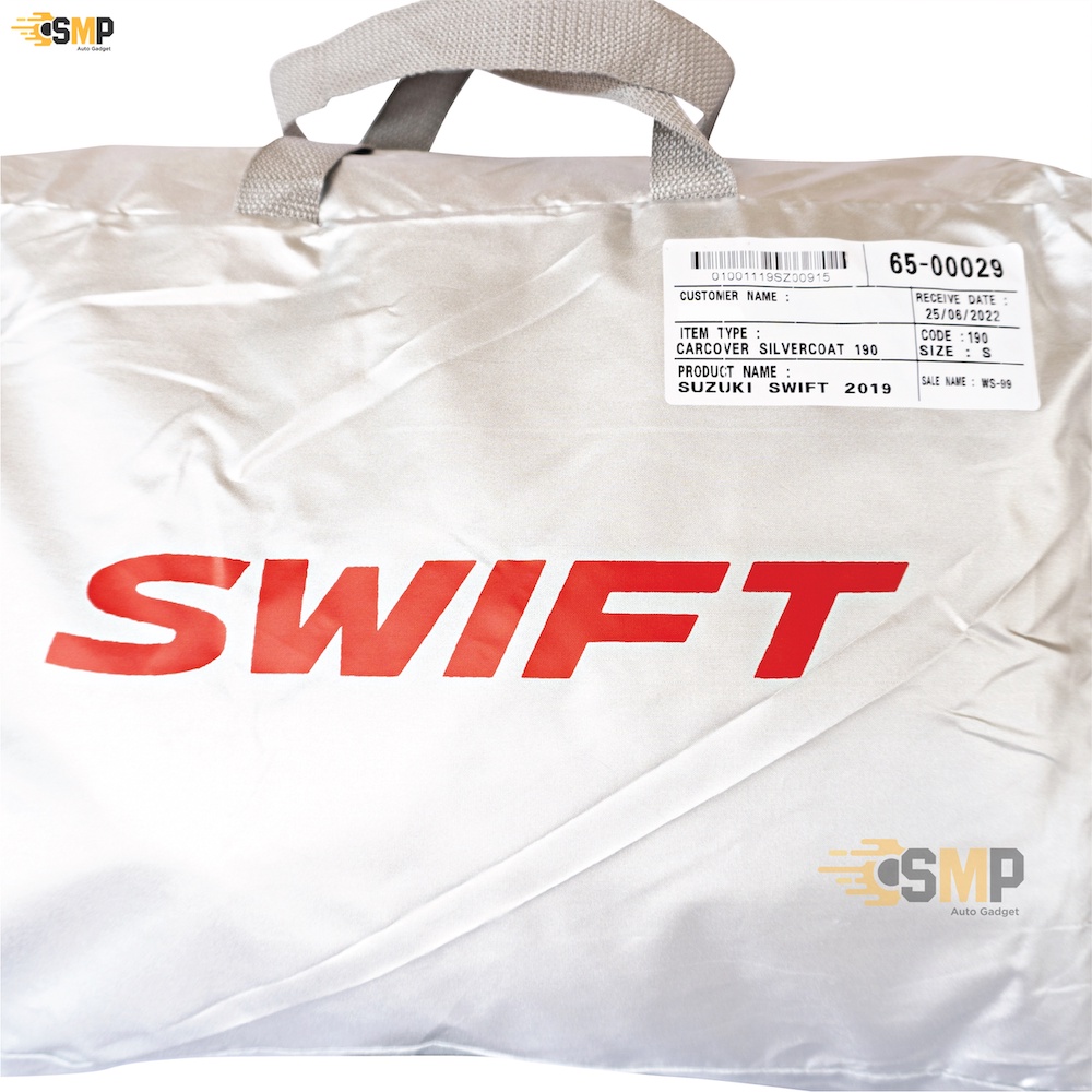 ผ้าคลุมรถ SUZUKI SWIFT 2019 - ล่าสุด ทุกรุ่น เนื้อผ้าSilver Coat ทนแดด ...