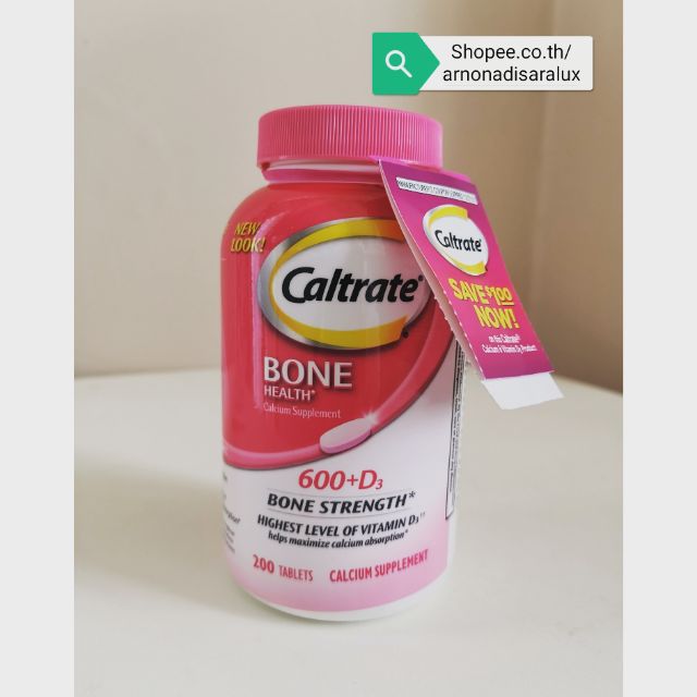Caltrate Silver 50+ แคลเทรต ซิลเวอร์ แคลเซียม 600 + วิตามินดี 400 IU ...