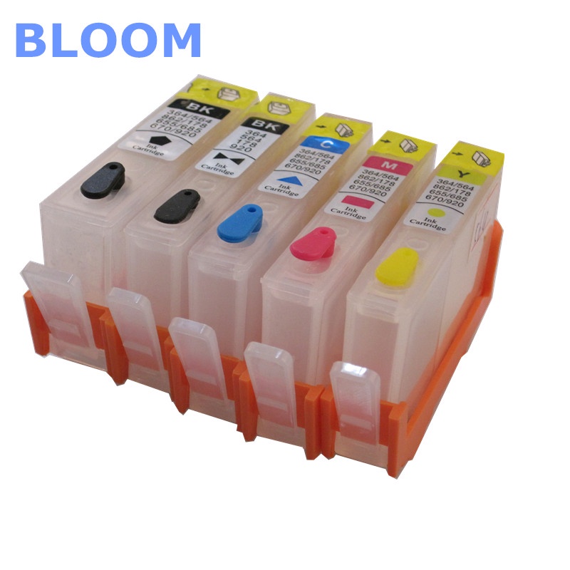 BLOOM compatible 364 364XL refillable ink cartridge For HP Photosmart ...